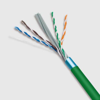 China Wholesale 1000FT Cat6 FTP LSZH Jacket 0.560mm Pure Copper 1Gbps Ethernet Cable for sale