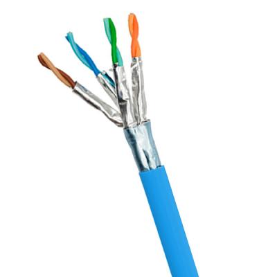 Cina Cable blu 22AWG 2000MHz 40Gbps Cable Ethernet 1000FT in vendita