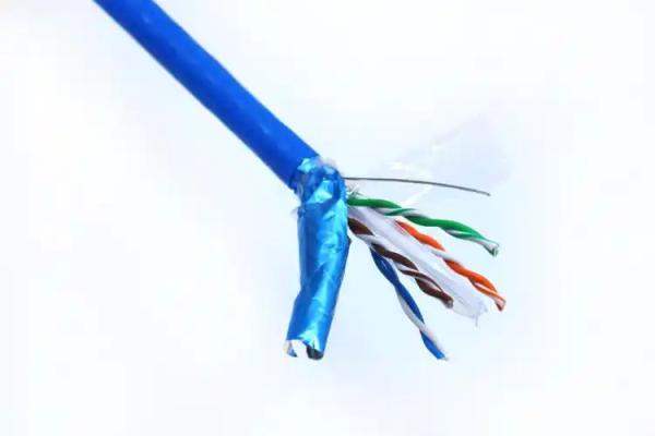 Quality CAT6 SFTP Ethernet Cable PVC Jacket Copper Conductor for High-Speed Data for sale
