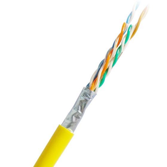 Quality Data Transfer SFTP CAT6 Cable with LSZH Jacket Material and 250MHz Maximum Frequency for sale