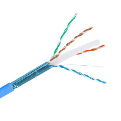 China CAT6 FTP Shielded Ethernet Cable High Speed LSZH for Indoor LAN Networking for sale