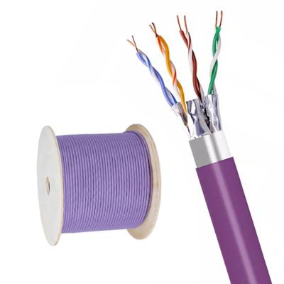 Cina CAT8 FFTP LSZH Cavo 2000MHz per Data Center Stazioni base 5G Reti industriali in vendita