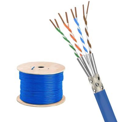 China Wholesale Bulk CAT8 SFTP 22AWG LSZH Cable For Data Centers And Industrial Networks for sale