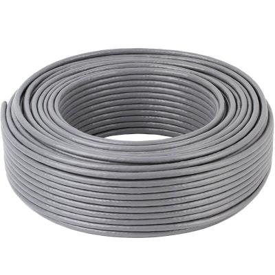 Китай Кабель Ethernet FTP CAT5E для оптовой продажи, 24AWG, высокоскоростная и стабильная передача данных, серая оболочка продается