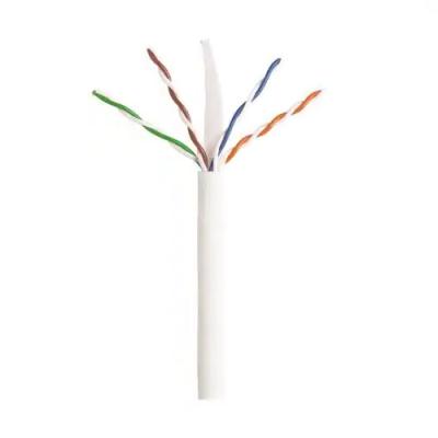 China CAT6A Bulk White 500FT 23AWG 10Gbps Network Cable Ethernet Cable For Network Deployments for sale