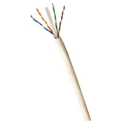 CAT6A Bulk White 500FT 23AWG 10Gbps Network Cable Ethernet Cable For Network Deployments