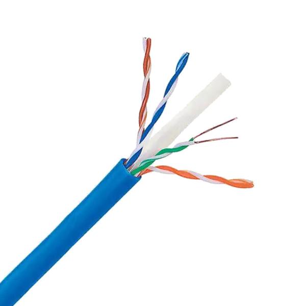 Quality High Speed CAT6A UTP 23AWG Bare Copper 10Gbps 500MHz Blue 1000FT Cable for sale