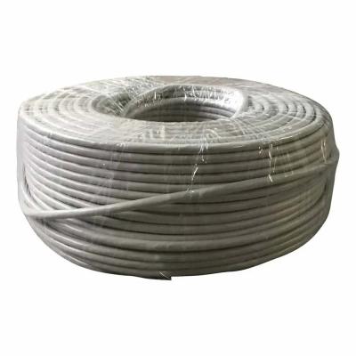 China Cable de red de alta velocidad Cat5e FTP blindado contra interferencias Gris chaqueta LSZH en venta