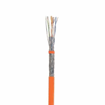China Cat7 SFTP LSZH Cable 23AWG 600MHz 10Gbps for High Speed Internet Batch Sale for sale