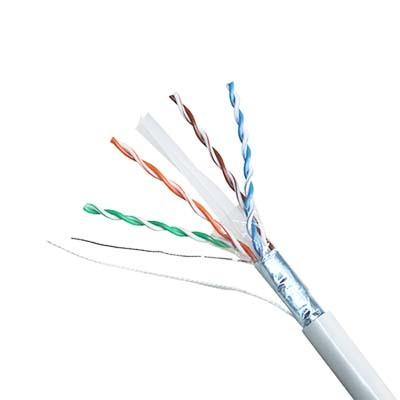 China CAT6 FTP Cable Solid Copper 250MHz LSZH Industrial Network Data Cable for sale