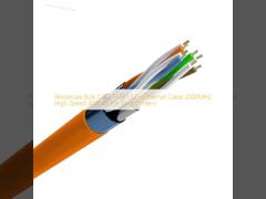 フルセル CAT8 FFTP 22AWG LSZH 安定データセンター用ブルーケーブル 2000MHz
