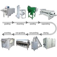 China Fully Automatic Cashew Nuts Processing Machine 400kg Hour Food Factory for sale