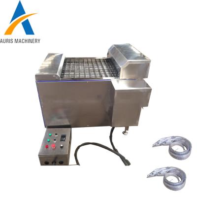 Cina Affettatrice 500kg del pesce automatico per macchina fresca di taglio del pesce del Ribbonfish di ora in vendita