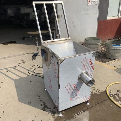 Cina Smerigliatrice della tritacarne del miscelatore della tritacarne congelata pollame 500kg/H 5.5kw in vendita