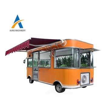 Cina Electric Food Vending Cart Mobile Ice Cream Cafe Bar Food Trailer Food Cart in vendita