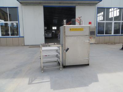 Cina Pesce industriale cotto a vapore che fuma la macchina di fumo della salsiccia in lotti di Oven Electric 50kg in vendita