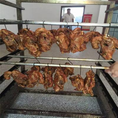 Cina La macchina di fumo 100kg della carne dello zampone ammucchia la macchina di fumo calda del pesce freddo in vendita