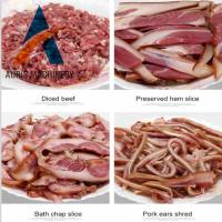 China Frozen Chicken Meat Processing Machines Planer Meat Flaker Machine for sale
