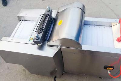 中国 家禽の魚さいの目に切る機械アヒルの立方体肉打抜き機 販売のため