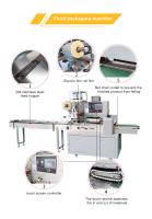 China Commodity Automatic Food Packing Machine Servo Motor 3kw Towel Packing Machine for sale