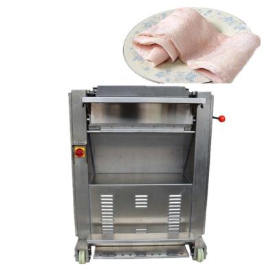Cina 0,75 chilowatt della carne della pelle Chopper Pork Skin Peeling Machine della tagliatrice in vendita