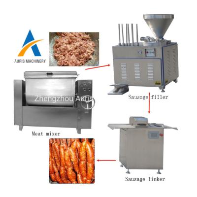 Cina Linea di produzione commerciale della salsiccia del pollo che farcisce la macchina di rifornimento della salsiccia in vendita