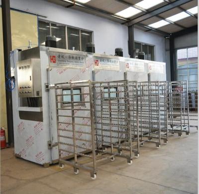 Cina forno industriale di fumo della Camera del fumo in lotti dello SpA 100kg della macchina della carne 380v in vendita