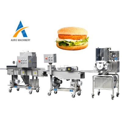 Cina Macchina automatica della pepita di pollo dell'hamburger della macchina del creatore della torta di carne in vendita