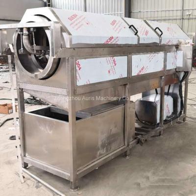 中国 200kg時間のナットの処理機械産業穀粒ピーナツ フライ鍋機械 販売のため