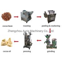 China Cocoa Chocolate Processing Machinery 100kg Electric Peanut Butter Processing Line for sale