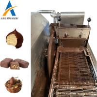 China Full automatic  chocolate making machine 250 500 model continuous chocolate tempering machine for sale