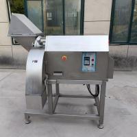 China 2000kg Output Fruit Cutting Machine Vegetable Meat Cube Cutting Machine for sale
