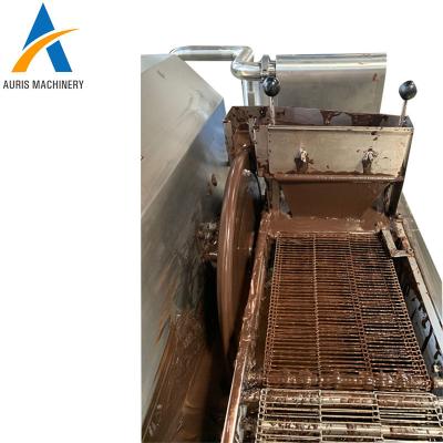 Cina fresatrice del cioccolato di 10m Min Chocolate Tempering Machine Enrobing 304ss in vendita