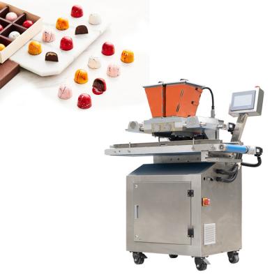 Cina doppi di pepita di cioccolato sparati di colori 2d/3d uno che fanno l'erogatore di deposito del cioccolato della macchina in vendita