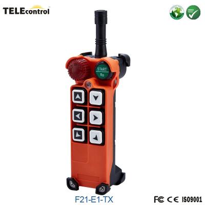 Cina Telecontrollo 6 pulsanti a velocità singola telecomando gru A21-E1 Trasmettitore in vendita