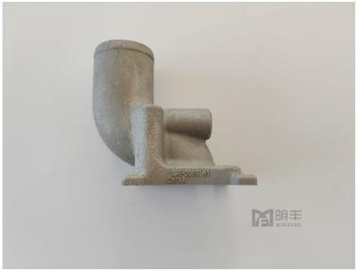 China High quality custom aluminum gravity casting Exhaust Pipe for sale