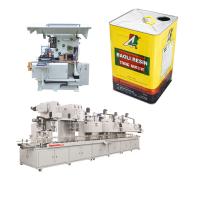 China Cadena de producción de 40CPM 60KW Full Auto para las latas del cuadrado 18-20L en venta