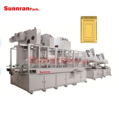 China Máquina de fabricação de latas cônicas quadradas à venda