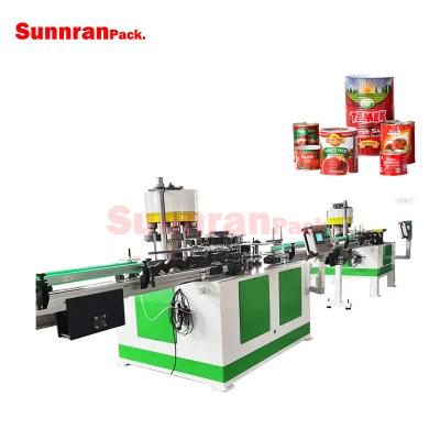 China Automatic Food Can Making Machine Combination Machine for Milk Powder Can for sale