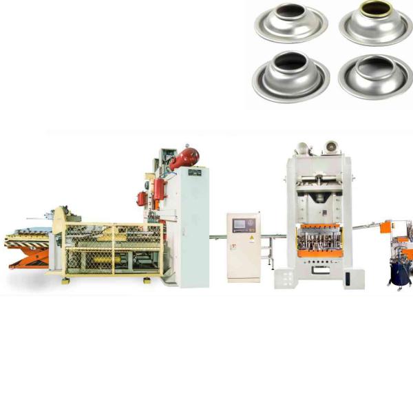 Paint Can Ring And Lid Production Line Paint Can Component Making Machine
