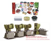 China Automatic Tin Box Making Machine for 210mm Can with CE Certificate - 40-45 CPM Speed, 30-330mm Height Range for sale