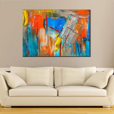 Quality Unframed Handmade Oil Nature Abstract Canvas Paintings For Livingroom Unique for sale