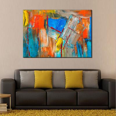 Quality Unframed Handmade Oil Nature Abstract Canvas Paintings For Livingroom Unique for sale