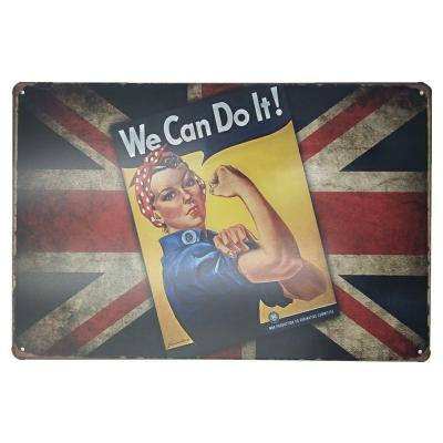 China Car Picture Tin Sign, Vintage Design Tin Sign ,Metal Sign Poster for Retailer 20*30/30*40cm for sale