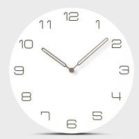 China Large Modern Wall Clock Design Wooden Wall Clock for sale