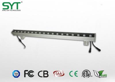 China 18W RGB LED Wall Washer Lights With AC85 - 265V And DMX512 Control for sale