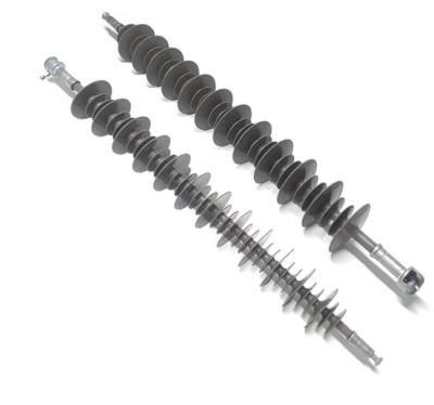 China 110kV Long Rod Polymer Insulator 70kN 120kN Composite Suspension Insulator for sale