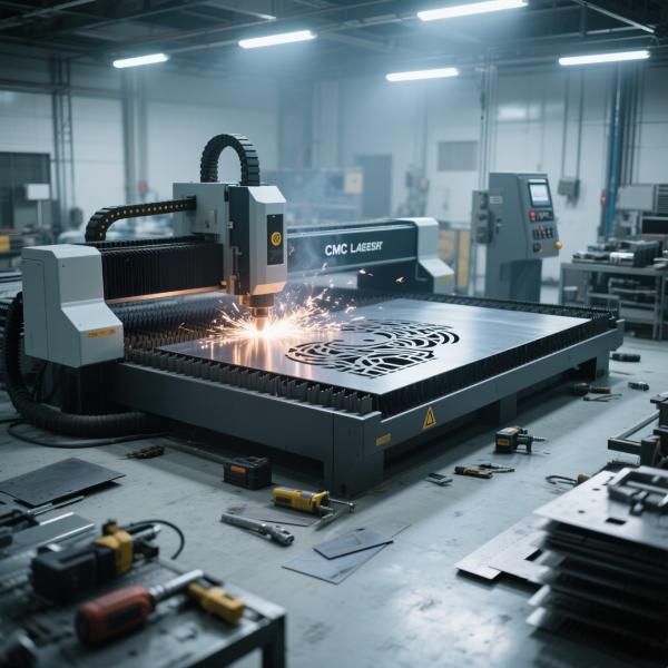 Quality Accuracy 0.001 Inches Laser Cutting Metal Service  With CAD/CAM Software 4x8 Feet Work Area for sale