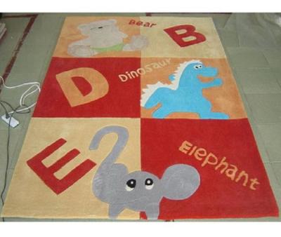China andtufted with hand carving Kids rugs for sale