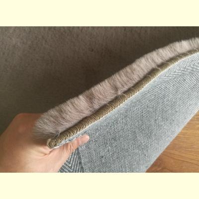 China super soft pile rabbit Faux fur polyester rug carpet shag area rugs mat for sale